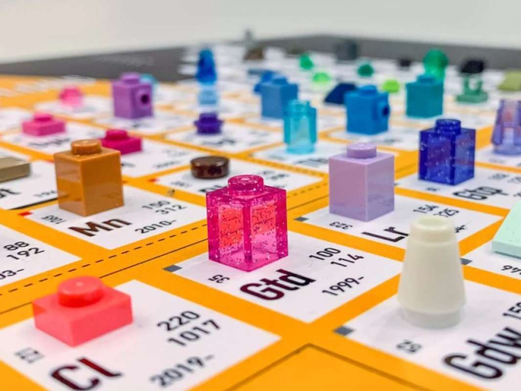 Promo Lego Periodic Table Of Colors Version 2.0 Genuine Lego Parts ...