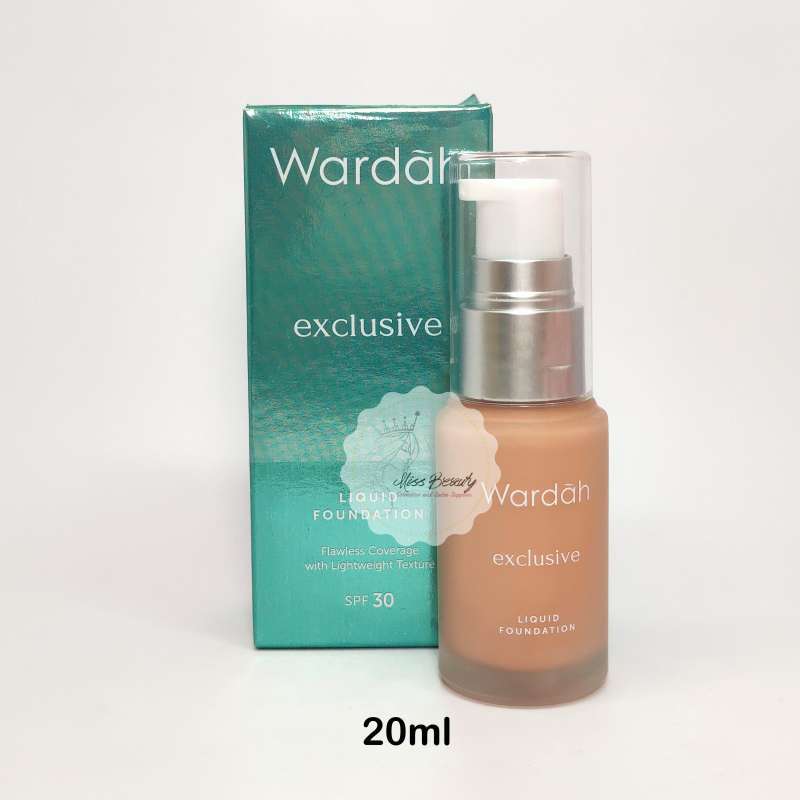 Jual Wardah Exclusive Liquid Foundation - 20ml di Seller Missbeautyy ...