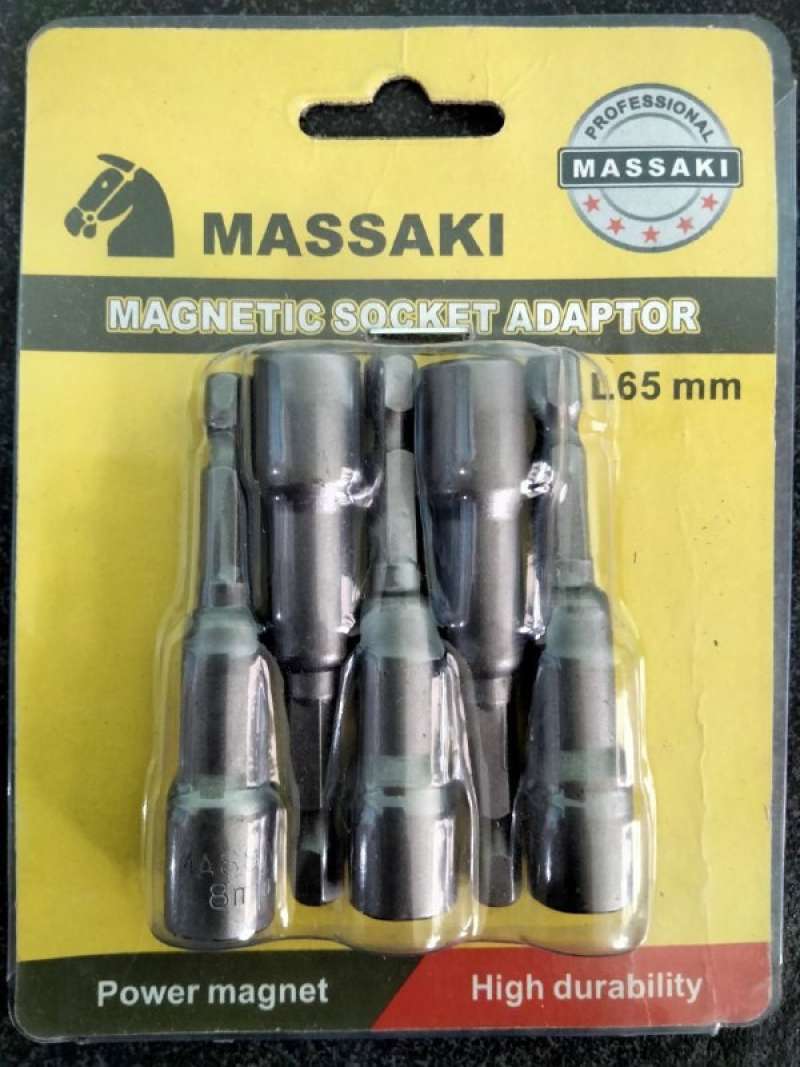 Jual KUNCI BAUT BAJA RINGAN/MAGNETIC SOCKET ADAPTOR MASSAKI di Seller ...