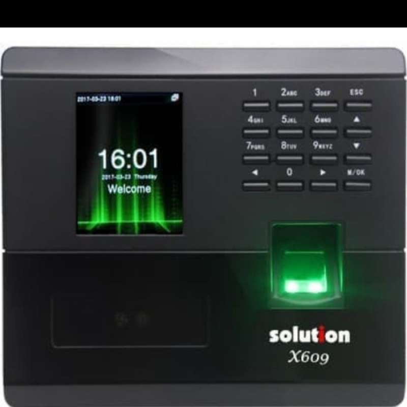 Jual BEST PROMO Mesin Absensi Solusion X609 fingerprint di Seller ...