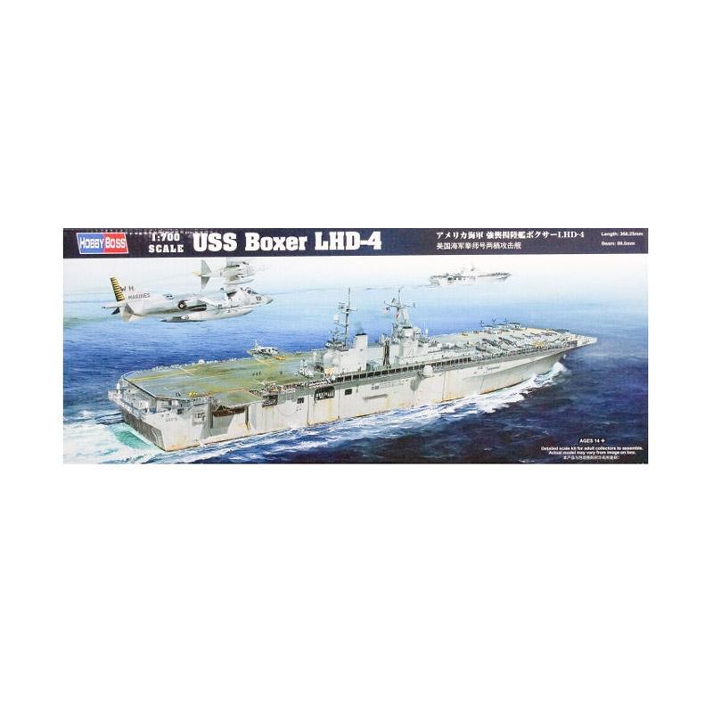 Promo Hobby Boss 83405 USS Boxer LHD-4 Model Kit [1:700] Diskon 10% di ...
