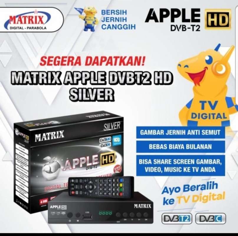 Jual Set Top Box Matrix Silver Digital Dvbt2 Di Seller Digital Shop ...