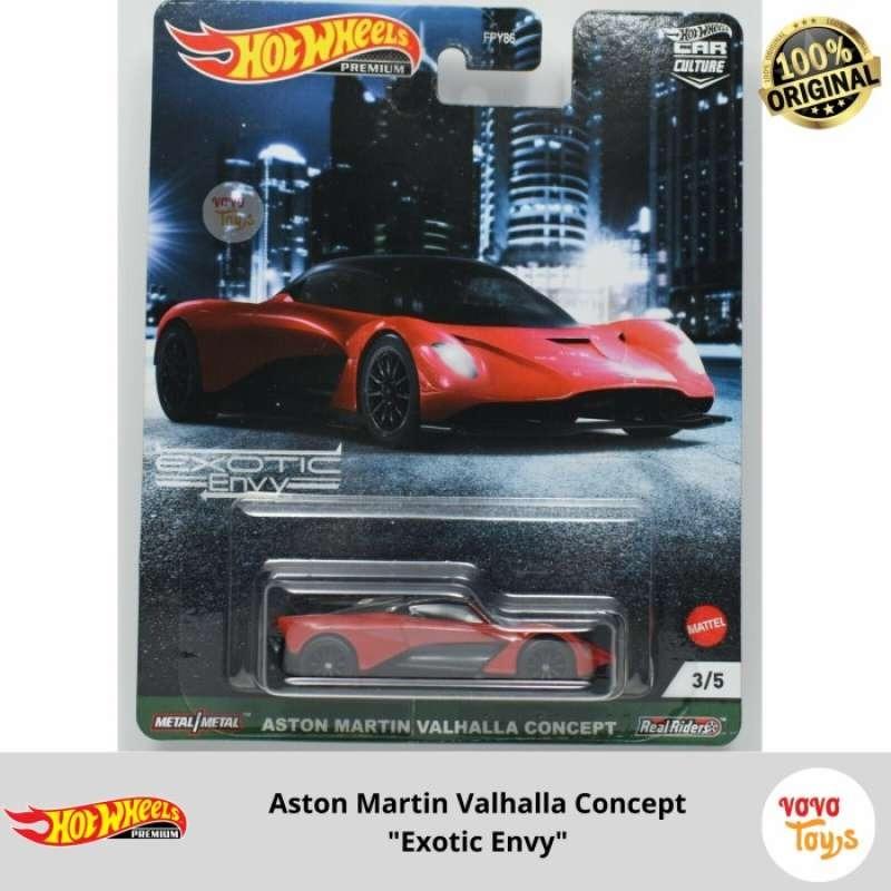 Promo Hot Wheels Aston Martin Valhalla Concept Exotic Envy Hotwheels ...