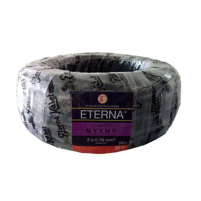 Jual Kabel Rambut 2x0,75mm Eterna Kabel Serabut Kabel Nymhy Kabel ...