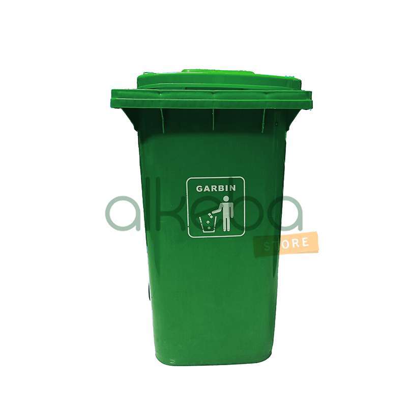 Promo Tempat Sampah besar roda 240 L merk Garbin / dust bin sulo 240 L ...