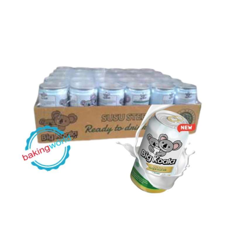 Jual Susu Steril Big Koala kemasan 180 Gr (ctn) di Seller bakingworld ...