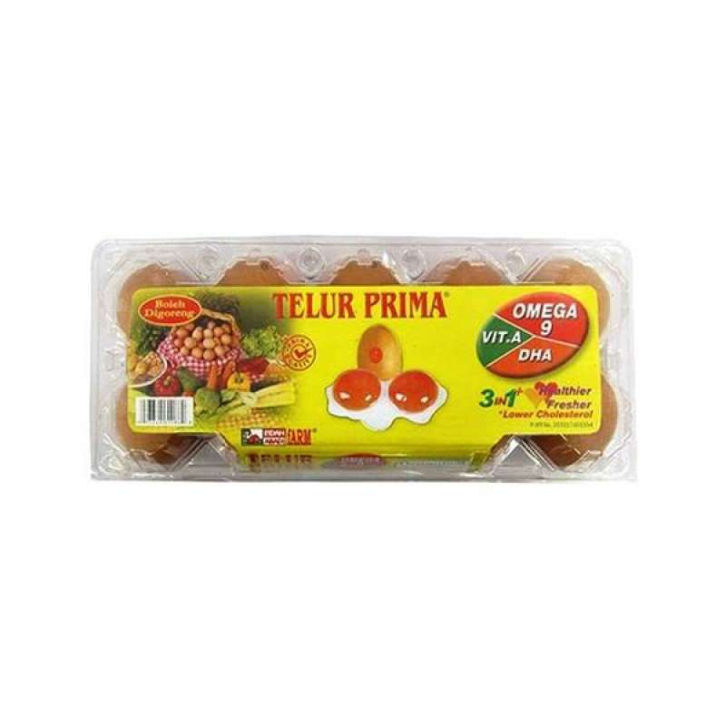 Jual PRIMA TELUR OMEGA 9 10 PCS di Seller Hypermart Solo Square ...