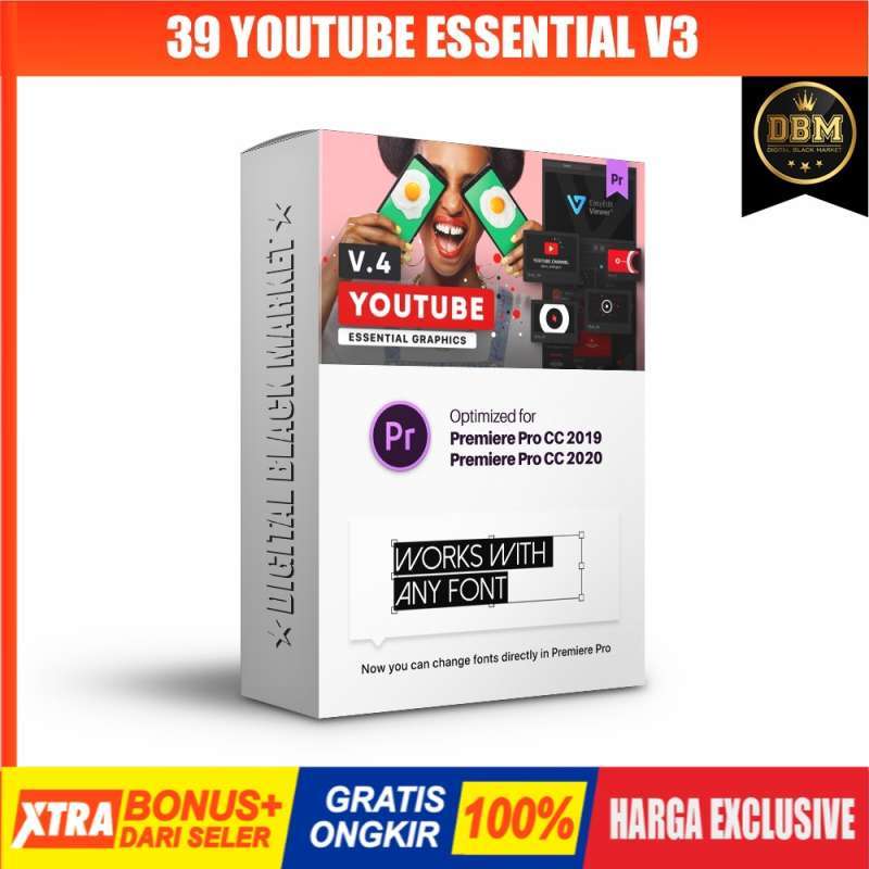 Jual EasyEdit Viewer - 39 You_Tube ESSENTIAL V3 - Premiere Pro di ...