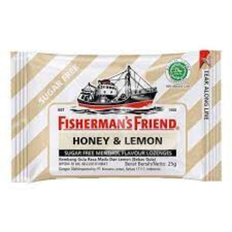 Jual Fisherman friend sf honey lemon 25gr di Seller Farmers Family ...