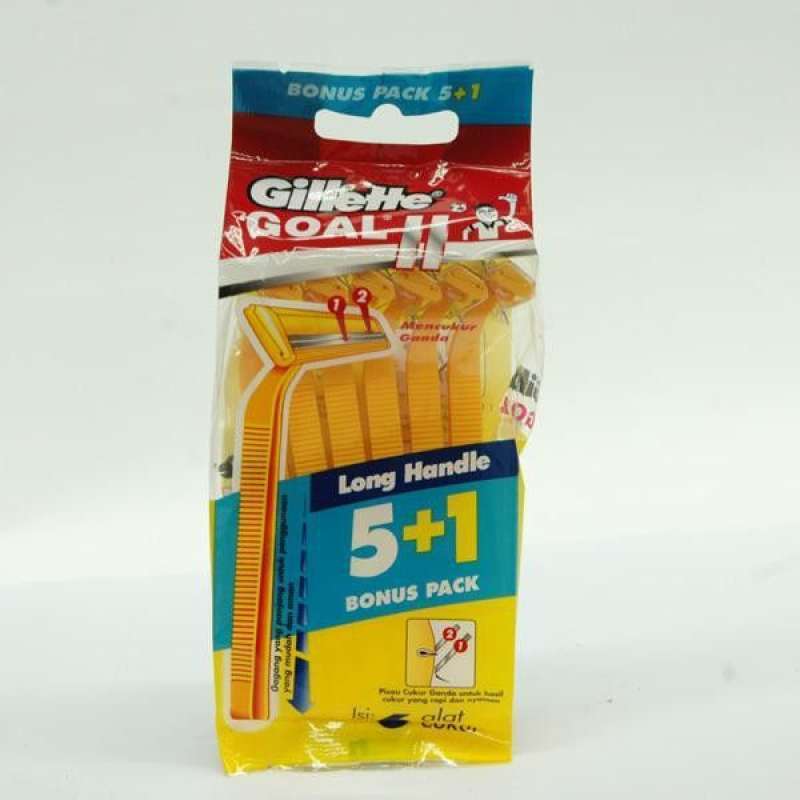 Jual Gillette goal ii 5+1s di Seller Farmers Family Dinoyo - | Blibli