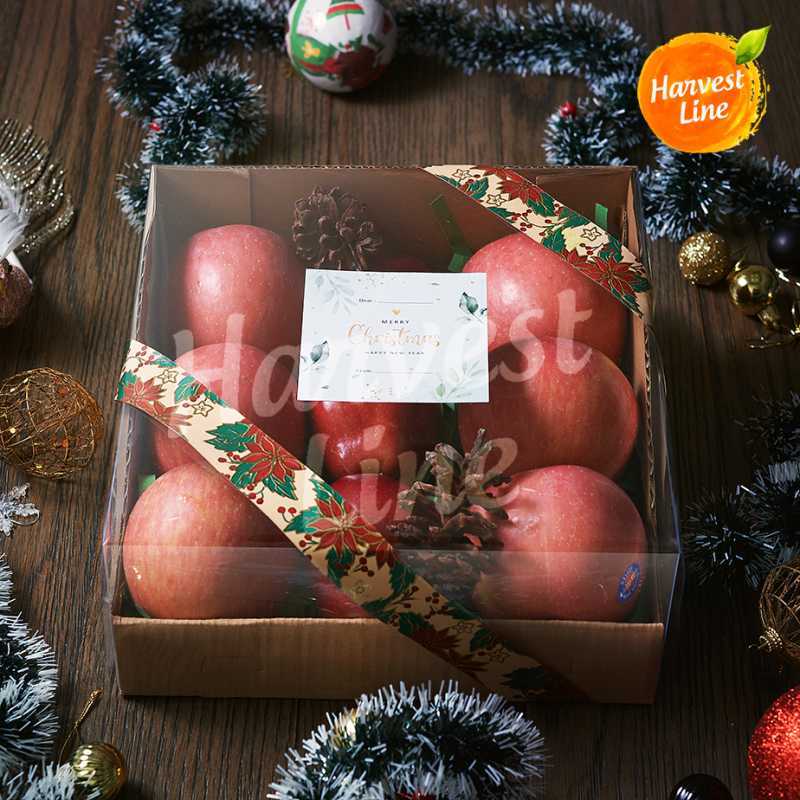 Promo Parcel Hampers Natal Buah Fruit Box Free Kartu Ucapan Hari Raya ...