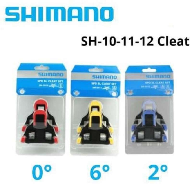 Jual Sh10 Sh11 Sh12 Original Shimano Spd Sl Cleat Set Road Bike Cleat Pad Set Tapal Di Seller ...