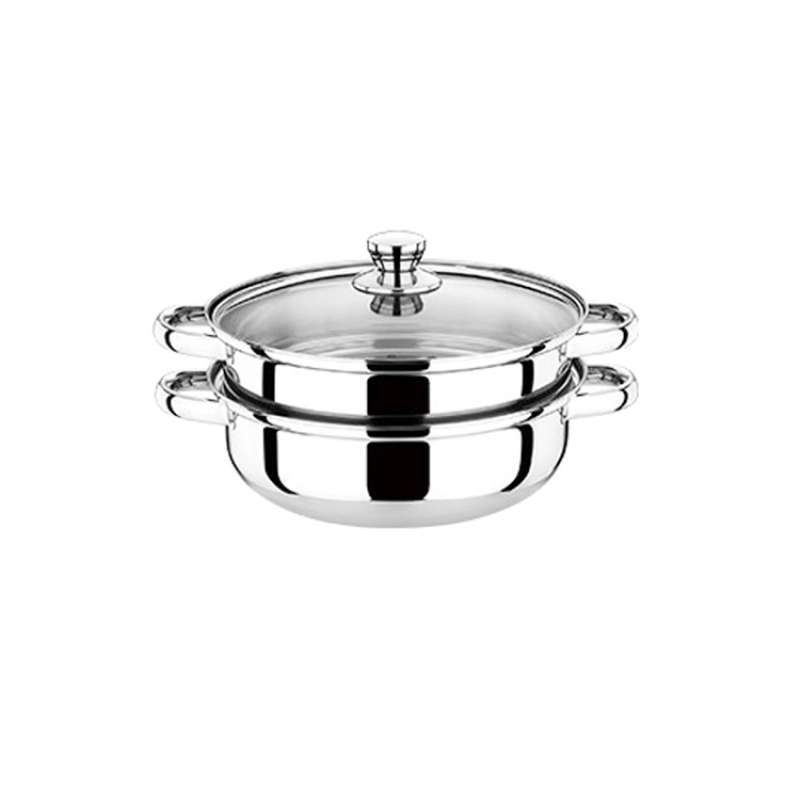 Promo Panci Steamer Stainless 2 Tingkat - Panci Kukus Stainless Steel ...