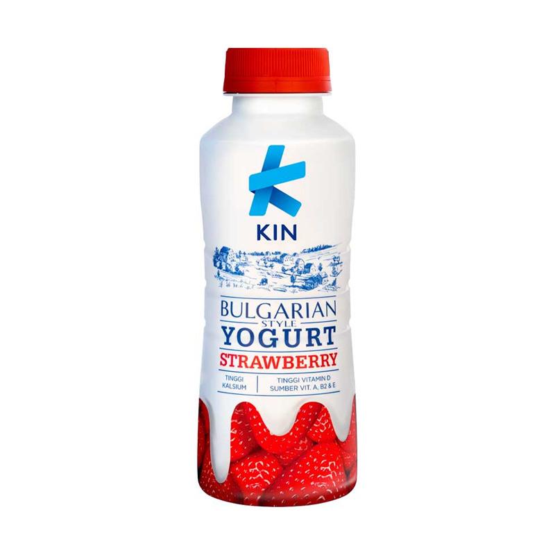 Jual Kin Bulgarian Yogurt Strawberry Pet 200 Ml Di Seller Alfamart ...