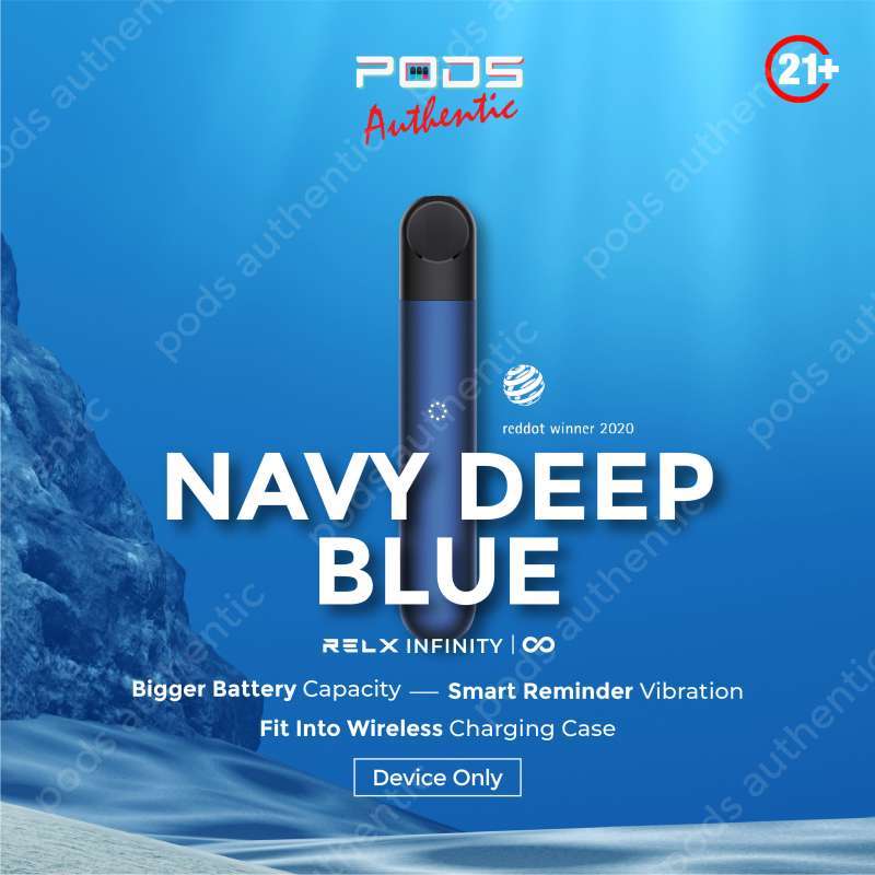 Jual RELX Infinity Device Navy / Deep Blue di Seller PODS Authentic ...