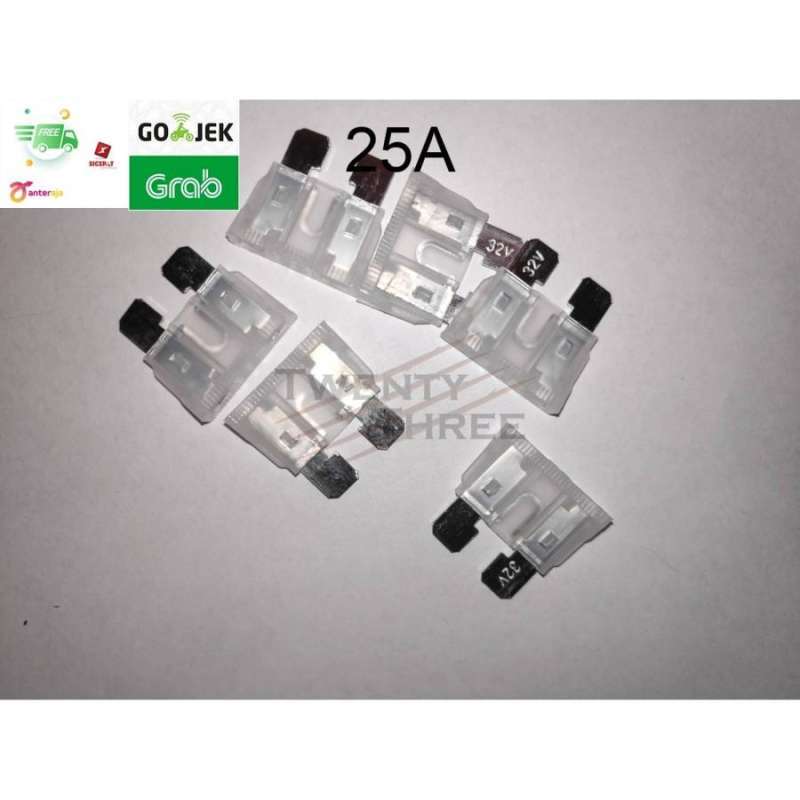 Jual Sekring Tancap Besar 25A Skring Tancap Besar Big 25A Fuse DX Big ...