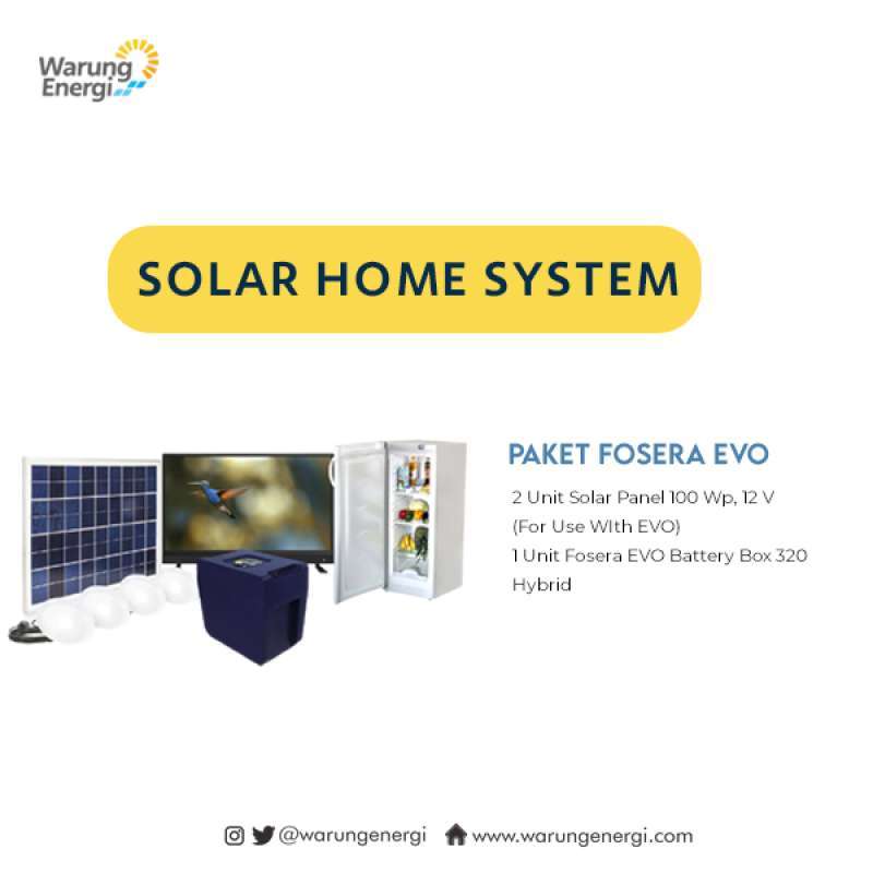 Jual Solar Home System Fosera Evo Di Seller Ikm - Warung Energi - Ikm ...