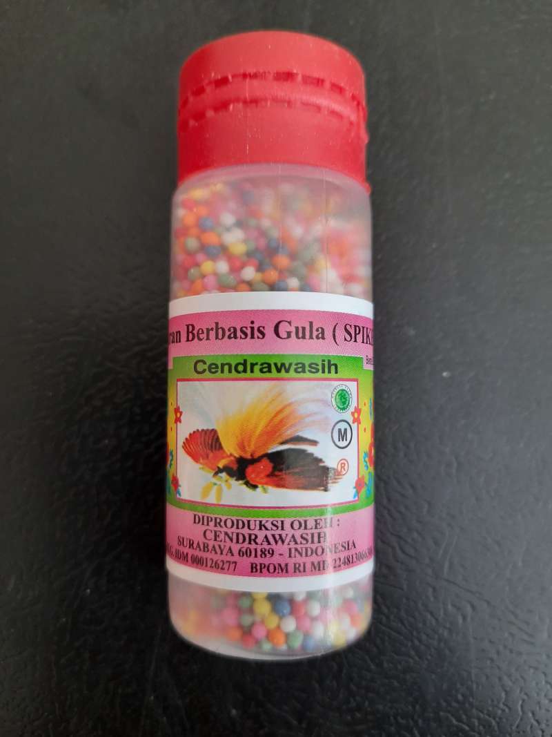 Jual spikel cendrawasih 15 gram di Seller Toko Bahan Kue Barokah 21 ...