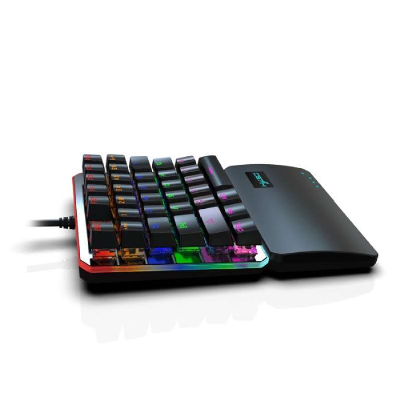 Jual SYS HXSJ V200 Keyboard Gaming Satu Tangan RGB Mechanical di Seller ...