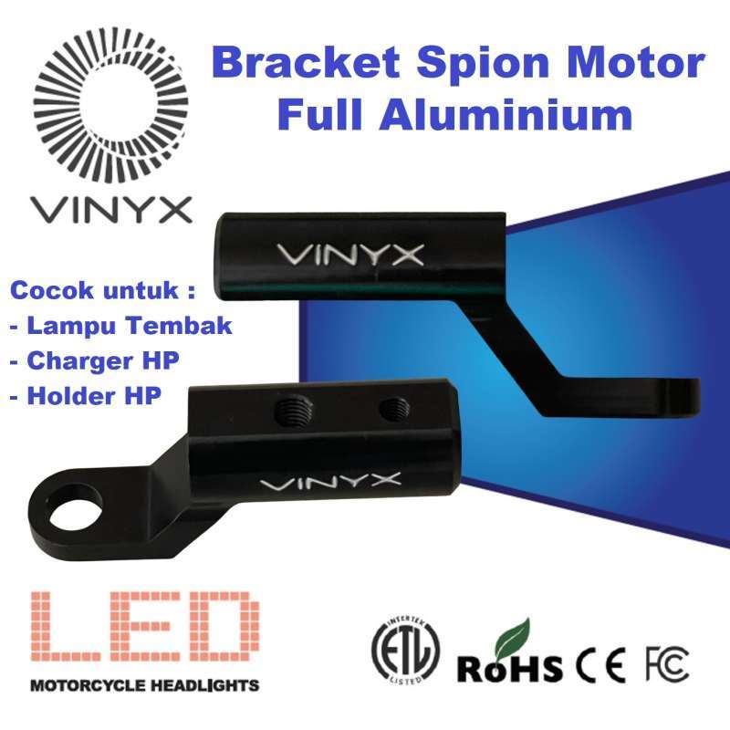 Promo Bracket Dudukan Lampu Tembak Holder Hp Spion Motor Brecket ...