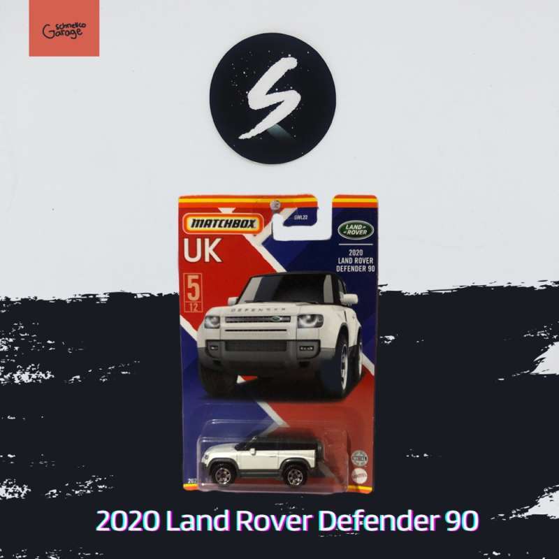 Jual Matchbox UK Edition Land Rover Defender 90 Putih Mobil Diecast di ...