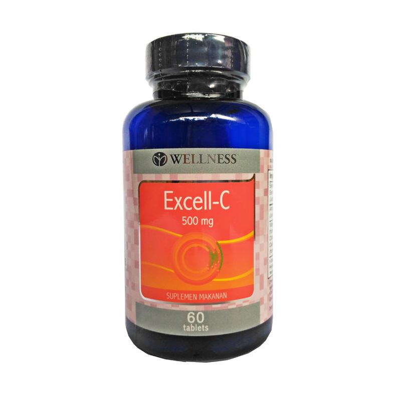 Jual Wellness Excell-C 500mg Multivitamin [60 Tablet] di Seller ...