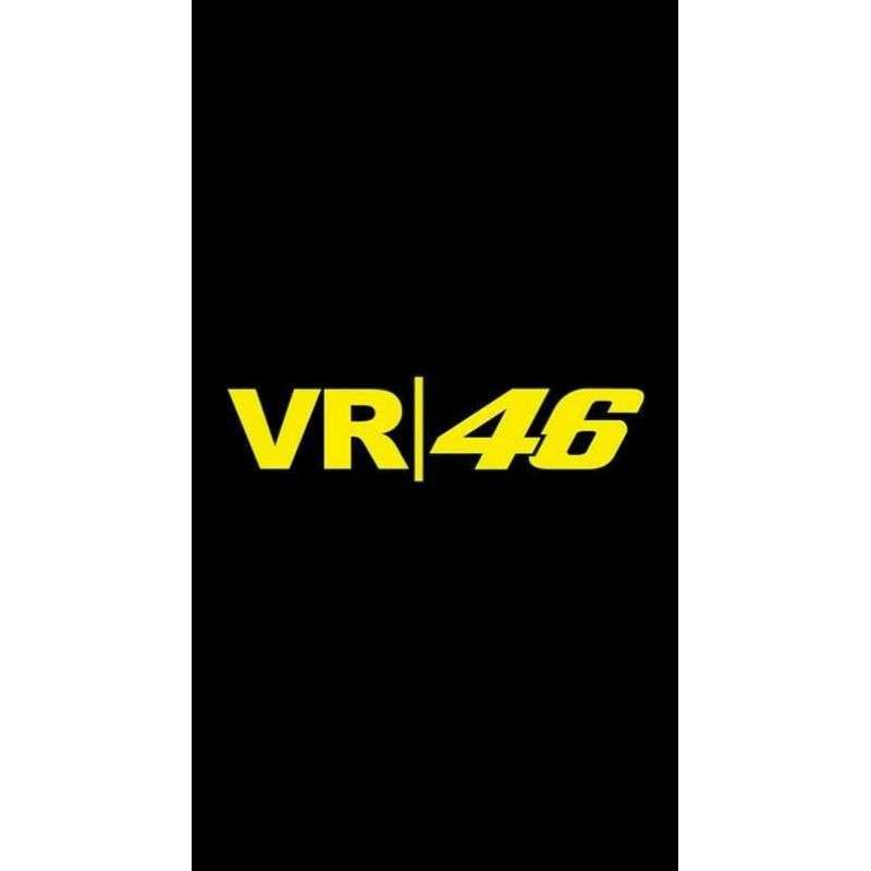 Jual Sticker VR 46 Rossi, Sticker Rossi, Stiker Logo Rossi - Kuning di ...