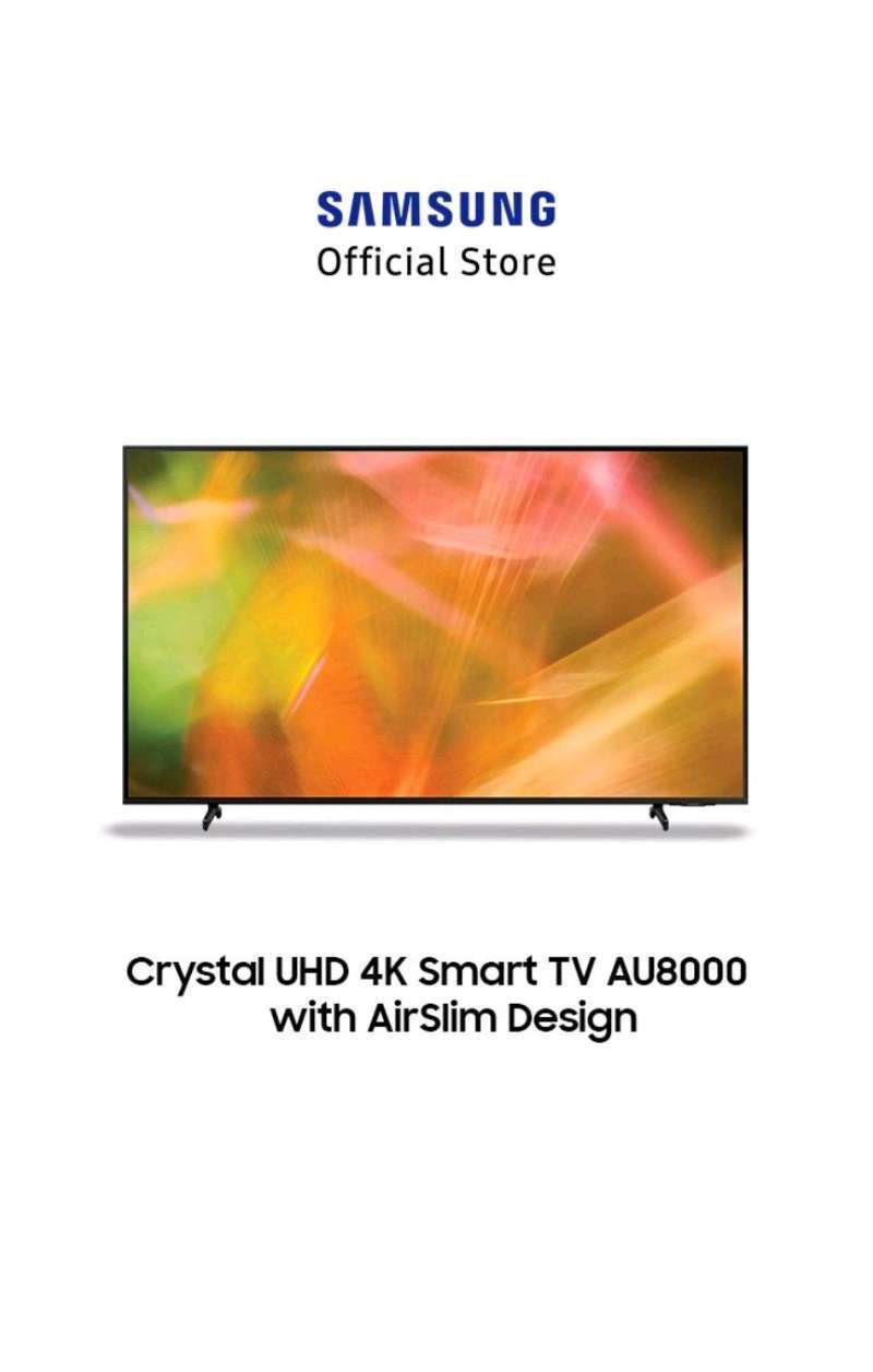 Jual Samsung Smart TV 65 Inch Crystal 4K UHD 65AU8000 / UA65AU8000 ...