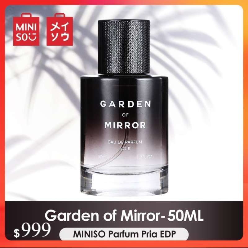 Jual ORIGINAL Miniso Official Parfum Pria 50ml GARDEN OF MIRROR BLUE ...