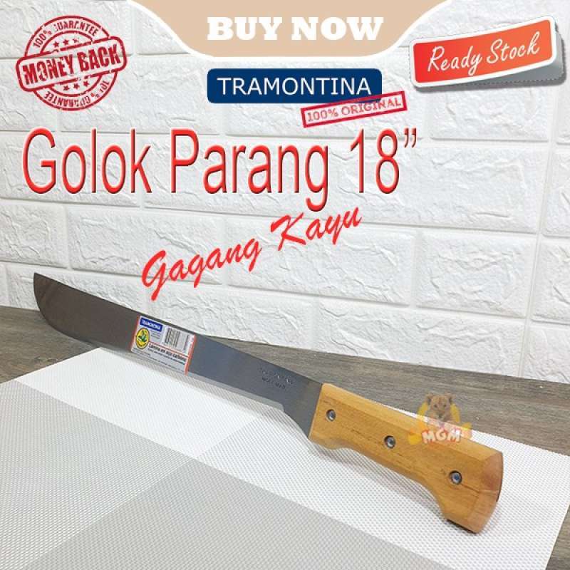 Jual Made in Brazil Tramontina Golok parang 45cm Machete knife 18in S ...