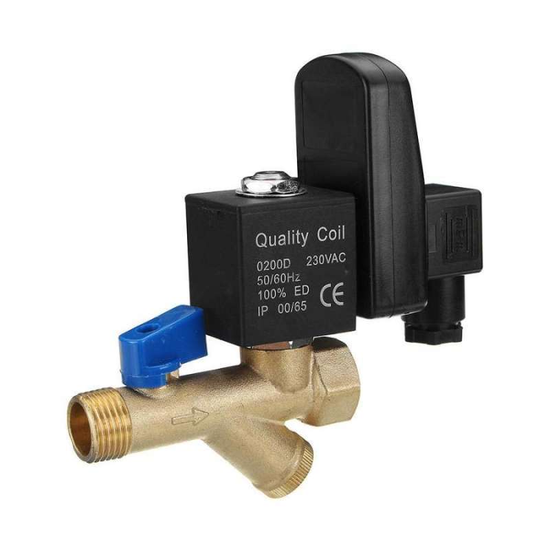Jual Electric Solenoid Timer Auto Water Valve One Body Type 1/2 Inch ...