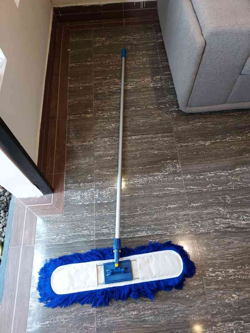 Jual Lobby Duster Set 60 cm (kain biru pel kering) harga per set Stik 1 ...