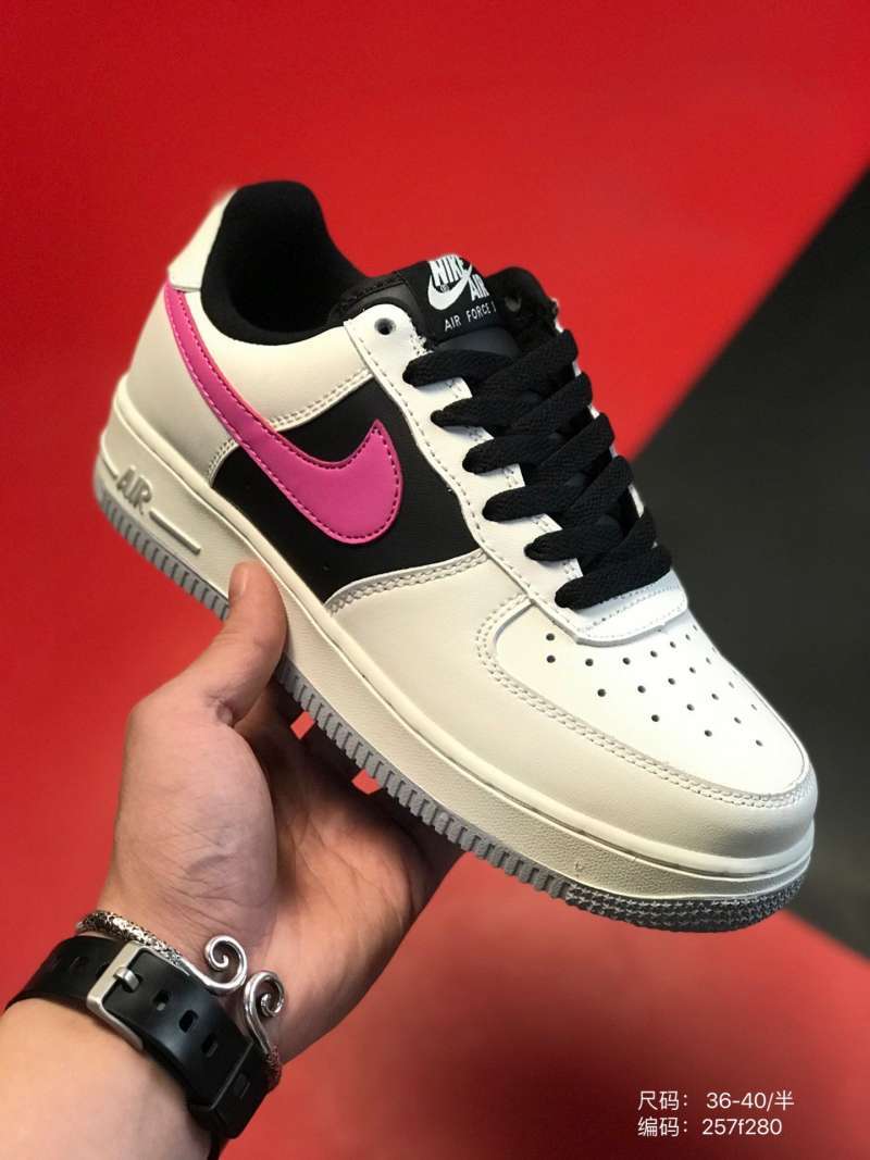 Jual Nike Air Force 1 soft leather panel air force No. 1 board shoe ...