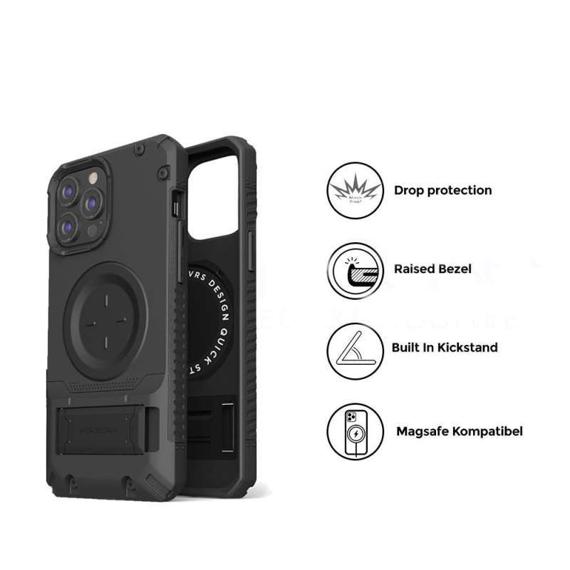 Promo Case iPhone 13 Pro Max Mini VRS Quickstand Pro Magsafe Stand ...