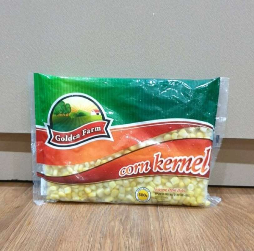 Jual Golden Farm Corn Kernel / Jagung Pipil Beku 500 Gr di Seller Farm ...