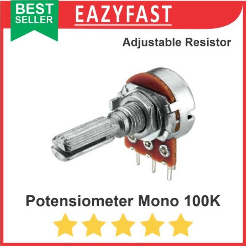 Jual Potensiometer 1k 5k 10k 100k Potensio Variable Resistor Knob ...
