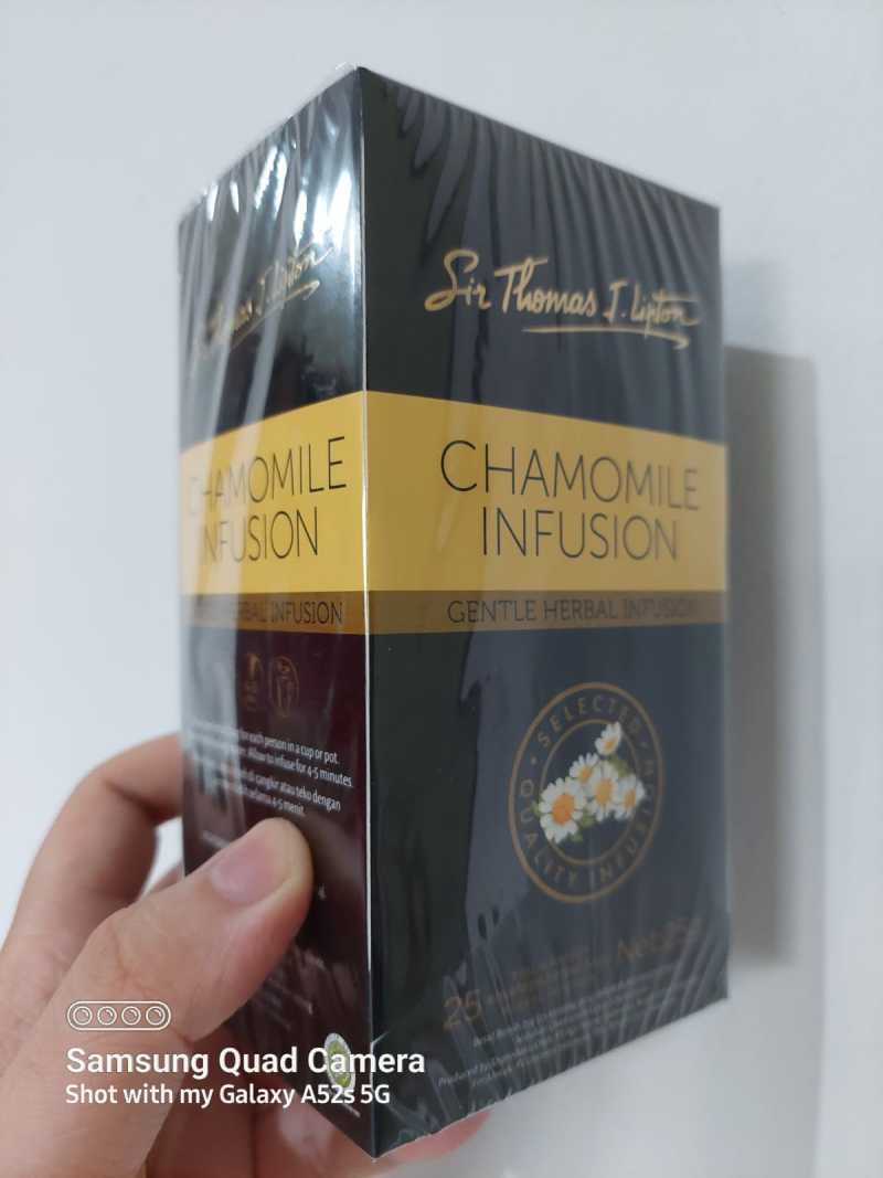 Jual Sir Thomas J. Lipton Chamomile Infusion 25gr Gentle Herbal ...