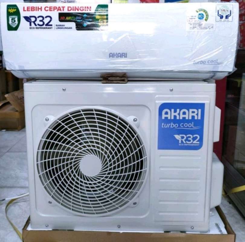 Promo AC AKARI A-05E3LW 1/2PK R32 LOWWATT NEW + PASANG DEPOK Diskon 4% ...