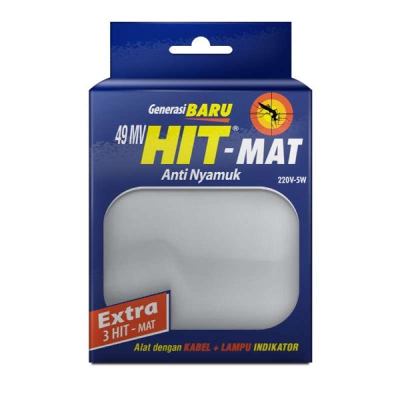 Promo Hit Mat Alat Elektrik Extra 3 Hit-Mat Obat Nyamuk Elektrik di ...