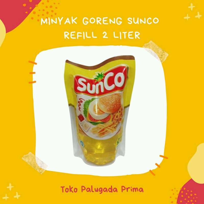 Jual sunco 2 liter minyak goreng sunco sun co 2 liter 2000 ml 2000ml di ...