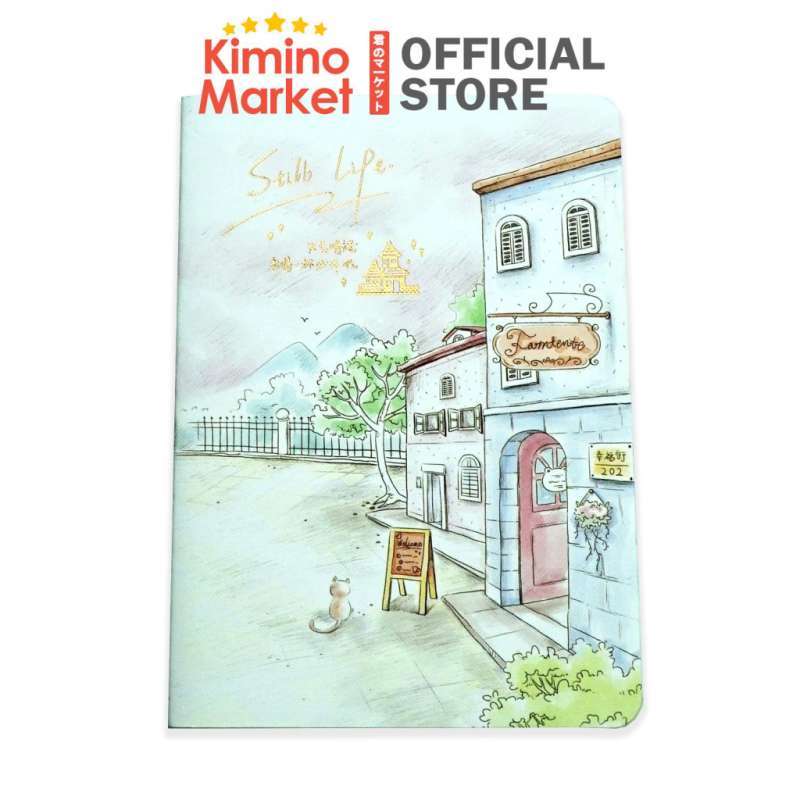 Jual Buku Tulis Cover Estetik Notebook Aesthetic STILL LIFE Warna Soft ...