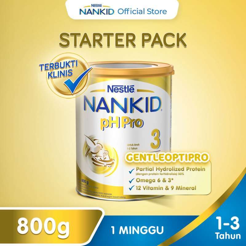 Jual NESTLE NAN pH Pro 1-3 Tahun 800g - Susudot di Seller Susudotcom ...