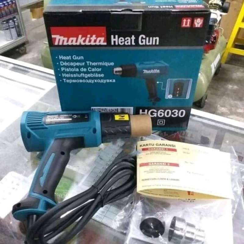 Jual New Hot gun / Heat gun Makita HG 6003 Hair Dryer untuk Sablon di ...