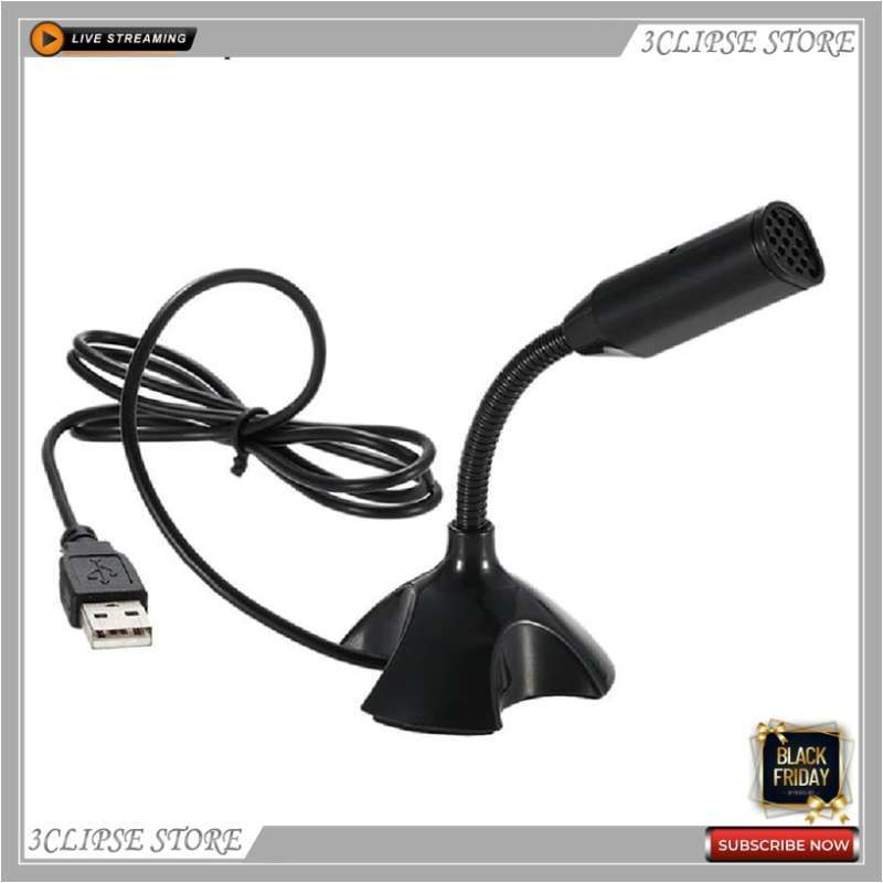 Promo Stand Mic Meja Mini Usb Pc Laptop Netbook Diskon 22% di Seller ...