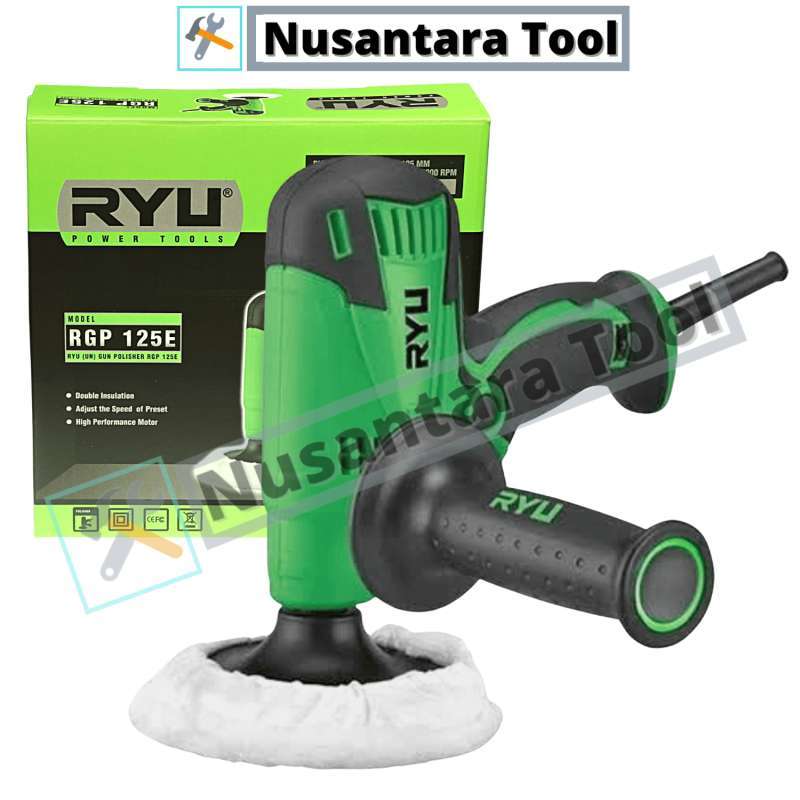 Promo Tekiro Ryu Polisher Mesin Poles Mobil Dan Pad Dan Wool 5 Inch RGP125E Diskon 24% di Seller ...