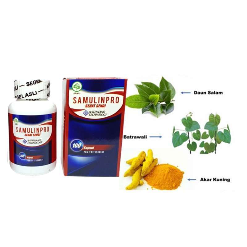 Jual Isi 100 Kapsul Sehat Sendi - Samulin Pro - Obat Nyeri Sendi ...