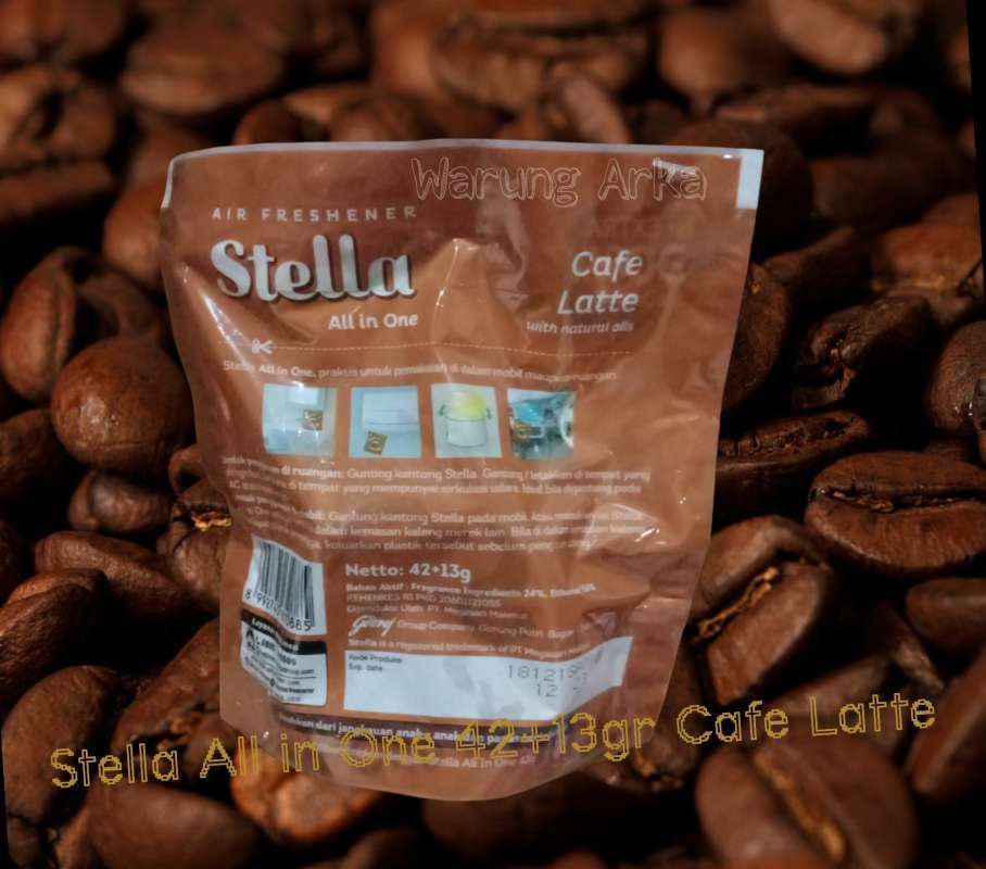 Jual Stella Gantung All In One 42+13gr Cafe Latte Coklat Kopi di Seller ...