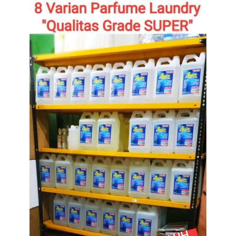 Jual BEST PROMO PARFUM LAUNDRY GRADE SUPER MURAH 5 LITER - MERK ZAIN ...