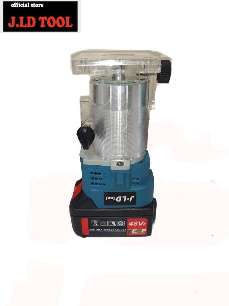 Jual Mesin Cordless Trimmer Profil Kayu 48v Brushless JLD Router ...