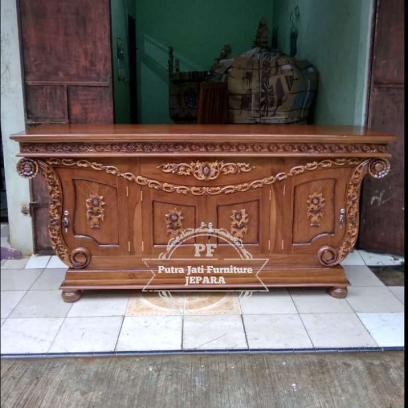 Jual Lemari Bupet Kayu Jati Original Murah - Harga Diskon Mei 2024 ...